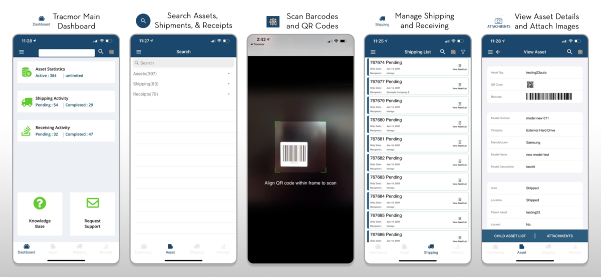 Free Asset Tracking App for Android | Tracmor Mobile