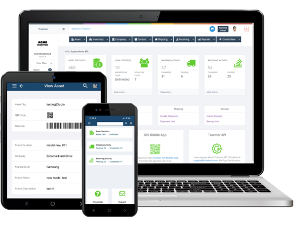 Cloud Based Asset & Inventory Management Software | Tracmor
