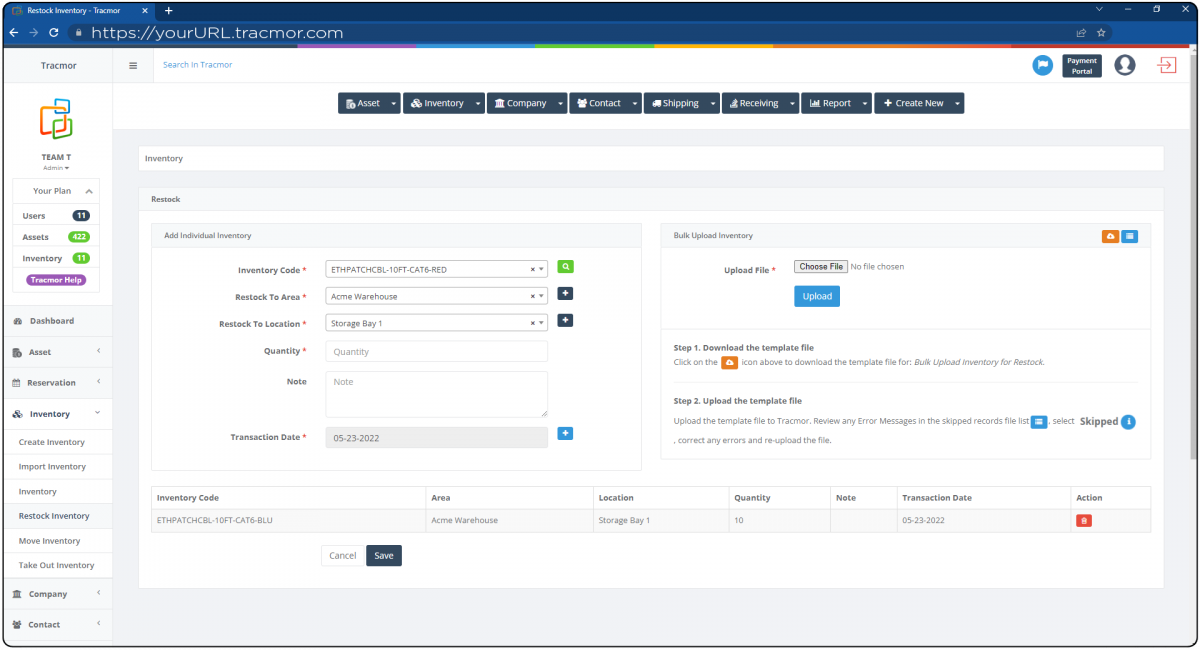 Inventory Management & Tracking Software | Tracmor