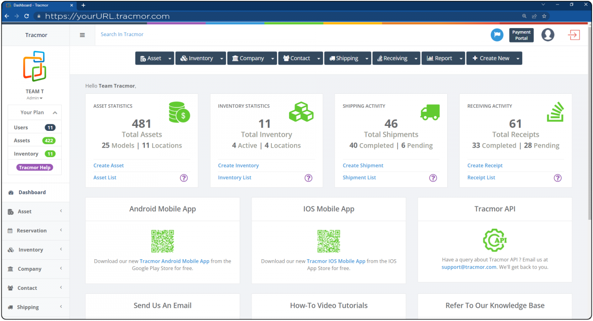 Asset Tracking & Management Software | Tracmor