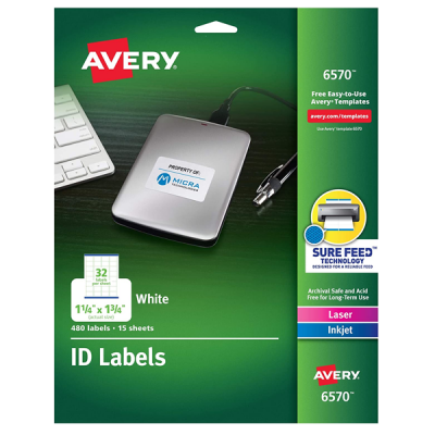 Which Labels Are Compatible with Tracmor for Printing Barcodes and QR Codes?
