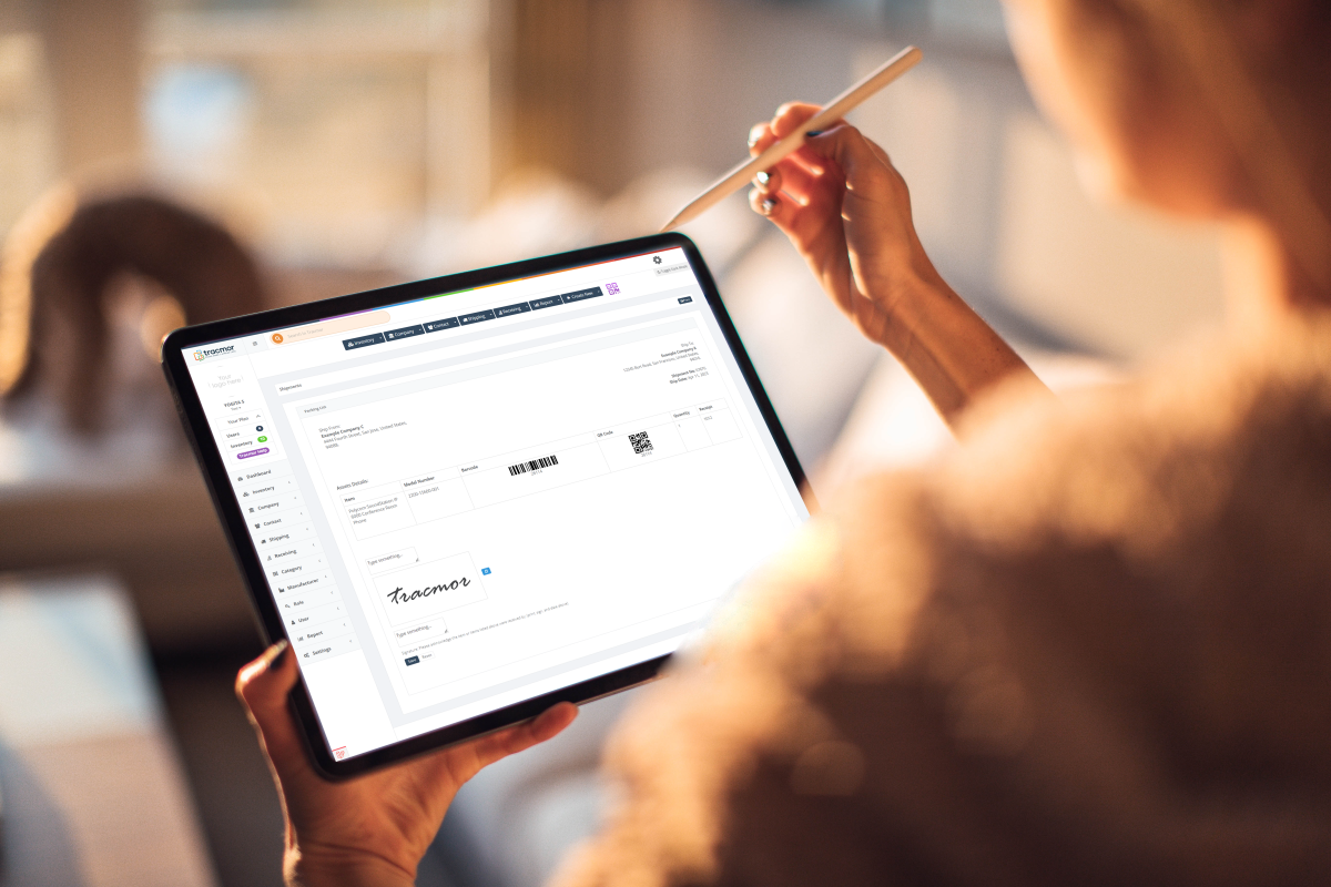 Asset and Inventory Management with Digital Signature